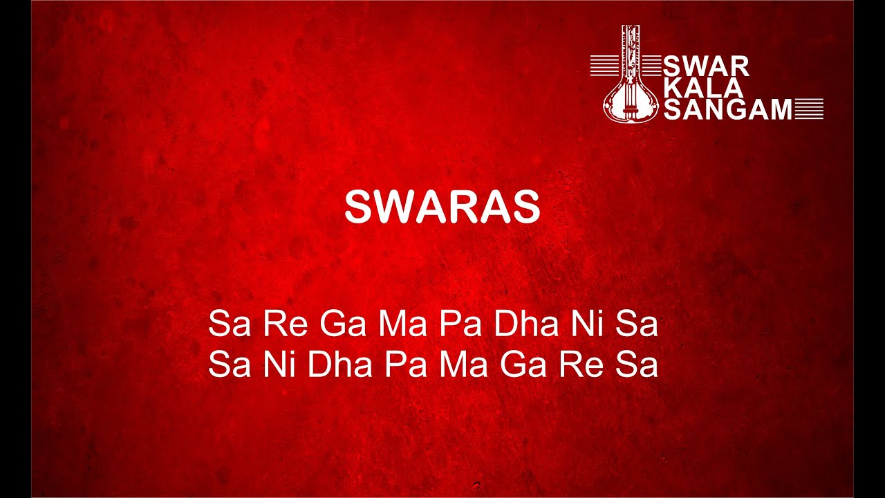 Swar Abhyaas Lesson 1 - Sa Re Ga Ma Basic Alankar Riyaz For Beginners ...