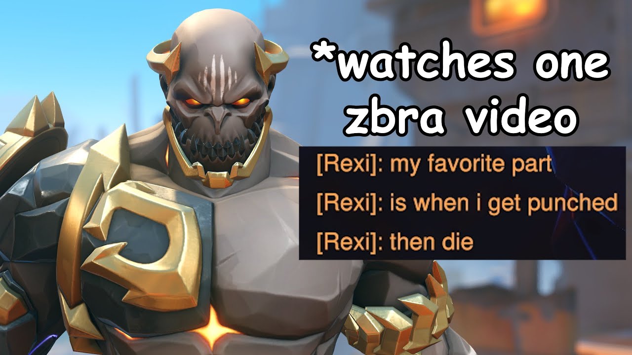 What an Average Zbra enjoyer looks like (Overwatch 2) - YouTube