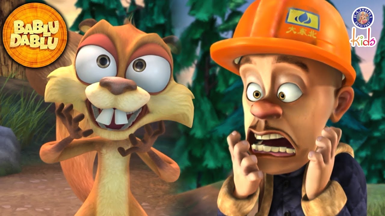 Bablu Dablu Hindi Cartoon Big Magic | Bhalu Ki Scary Shadow | Bablu ...