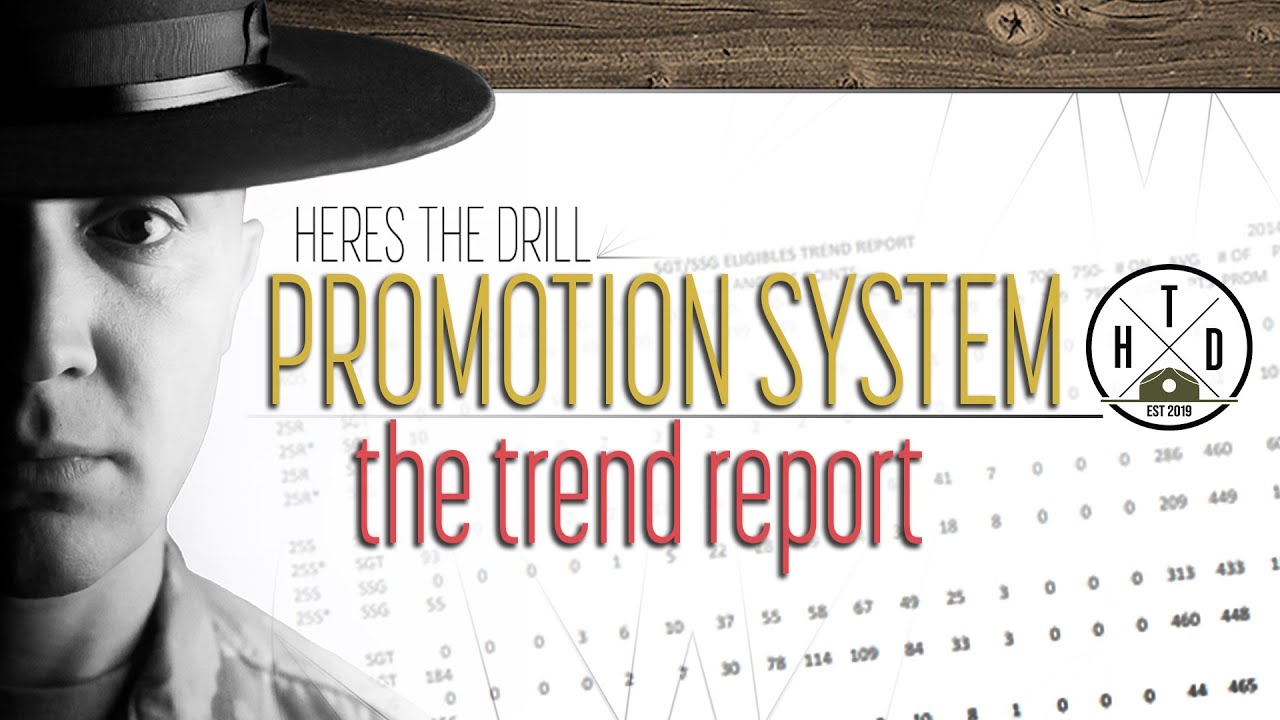 Here's The Drill - Army Promotion System - The Trend Report - YouTube
