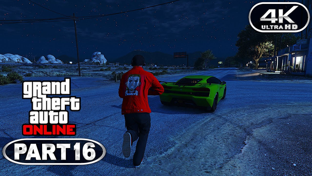 GTA Online 4K Gameplay Walkthrough Part 16 - No Commentary - YouTube