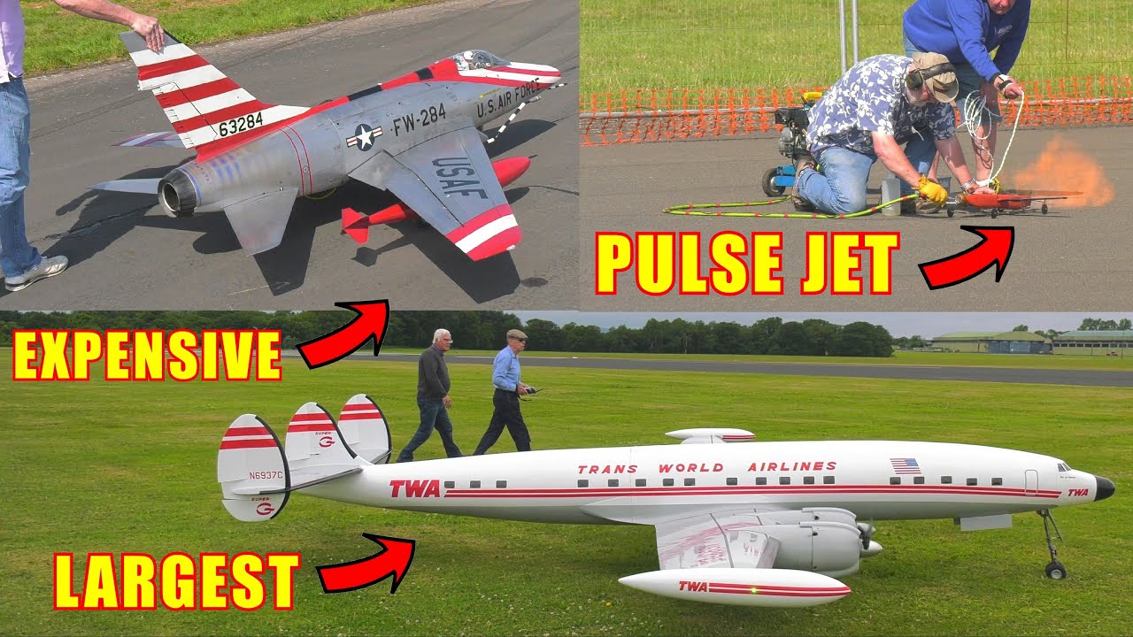 AMAZING RC AIRCRAFT COMPILATION | PULSE JETS | SUPER SCALE | MULTI-PROP ...