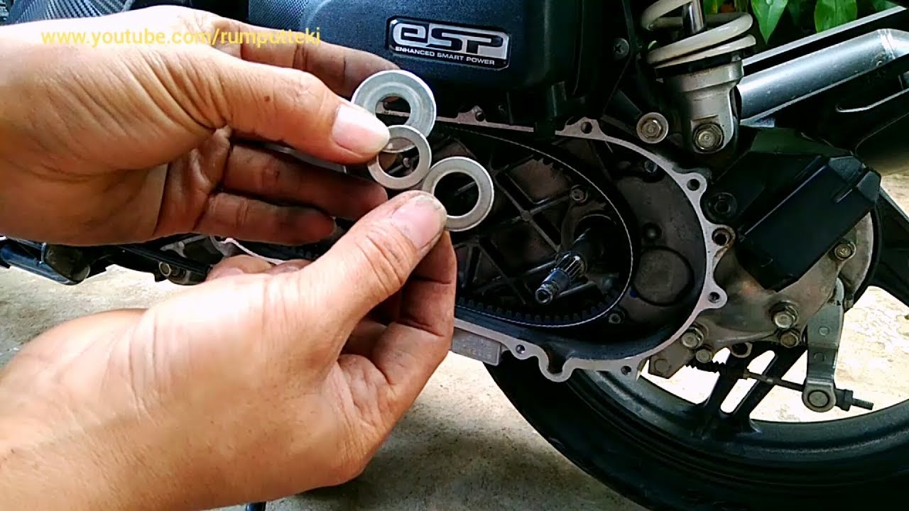 Posisi Part CVT Honda Beat ESP - YouTube