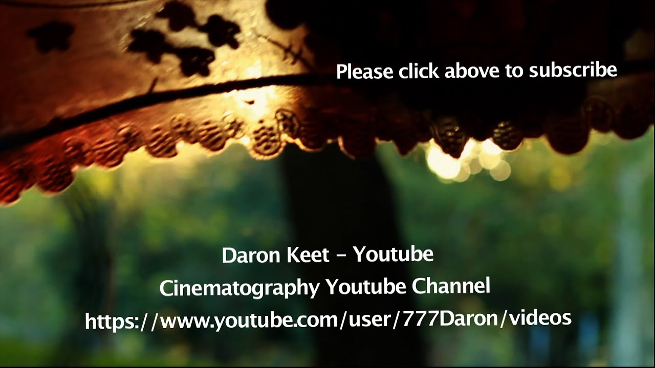 Cinematography, Youtube Channel, Daron Keet - YouTube