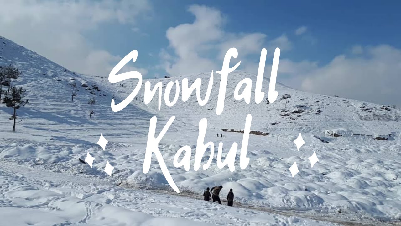 Kabul Snowfall | First Vlog | Kabul City | Afghanistan - YouTube