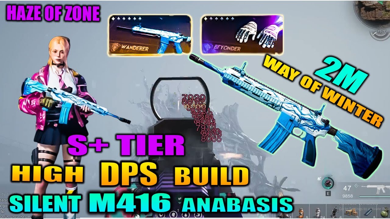 ONCE HUMAN LEGENDARY M416 SHRAPNEL BUILD WITH HUGE DPS 2M+ - YouTube
