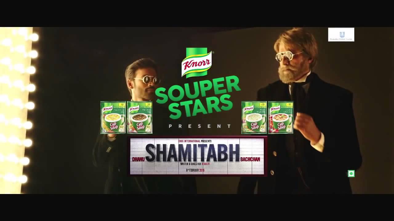 Knorr Advertisement Amitabh Bachchan And Dhanush From Shamitabh - YouTube
