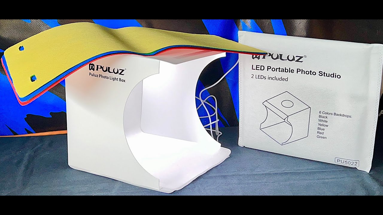 PULUZ LED Photo Booth Shooting Box! - YouTube