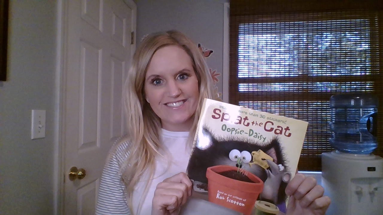 Splat the Cat Oopsie Daisy read by Ms. Jen - YouTube