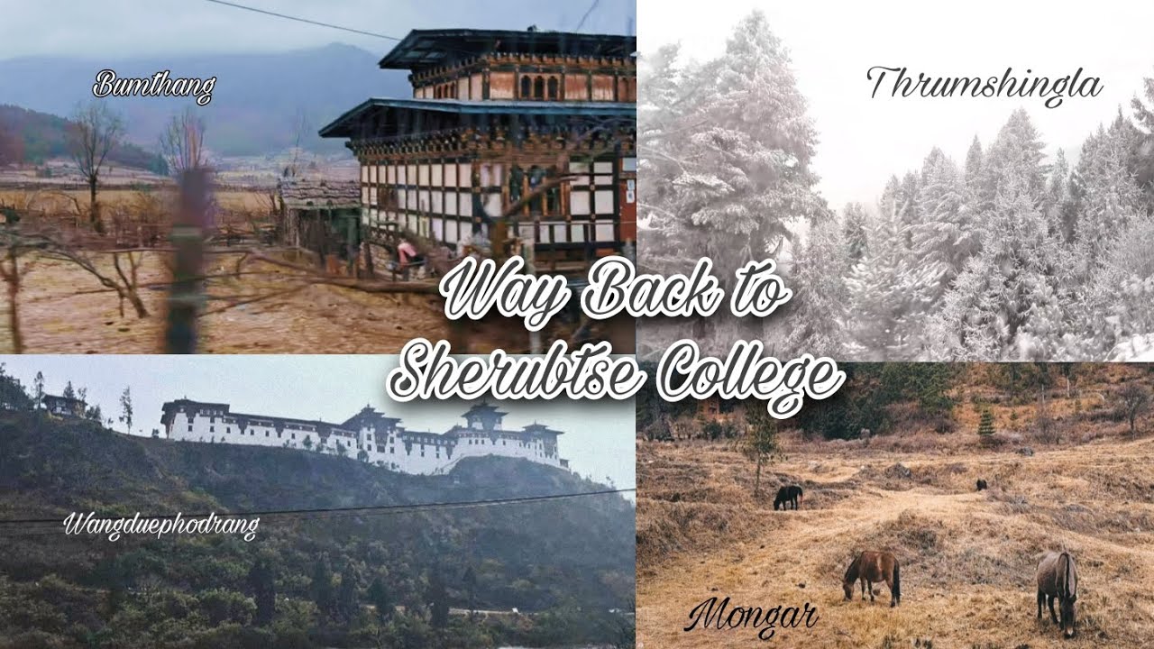 Back to College | Sherubtse College | Bhutanese Vlogger - YouTube