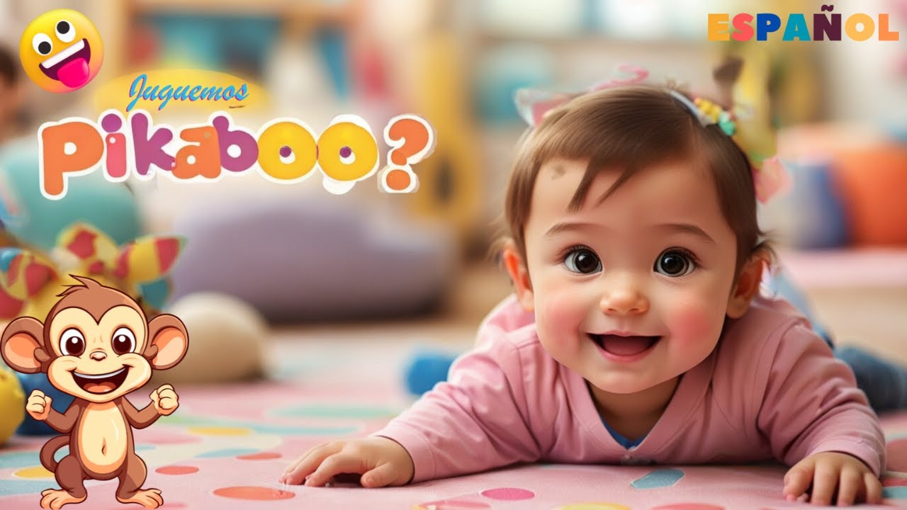 ¡Pikaboo! Canción Animada en Español para Bebés y Niños Pequeños | ¡A ...