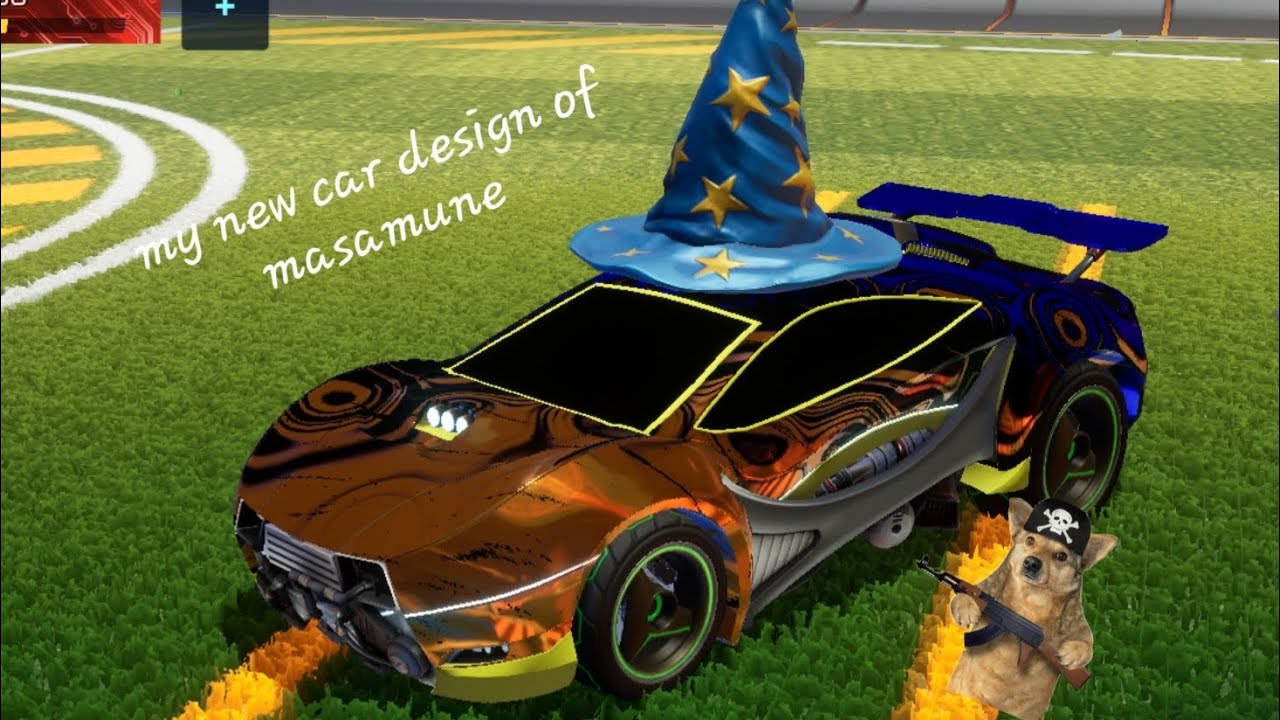 my new car design! in rocket league sideswipe. (part 12) - YouTube