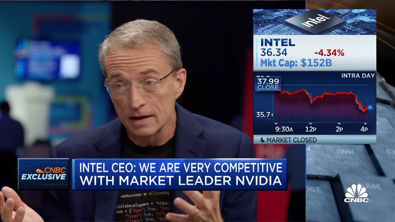 Intel CEO Pat Gelsinger on new AI chips: We're very competitive with ...