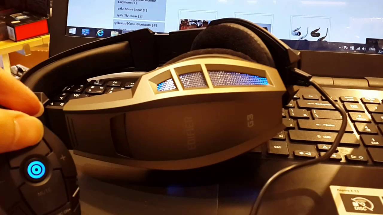 Edifier G3 หูฟัง Gaming Gear Headphone Headset With Mic Preview - YouTube
