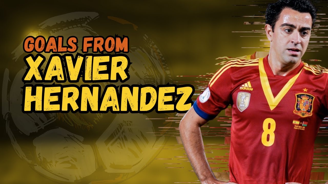 A few career goals from Xavier Hernández - YouTube