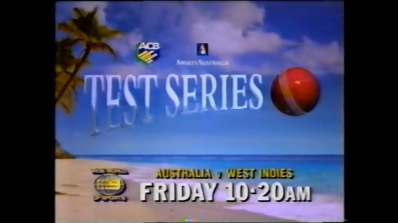 Channel Nine Cricket Australia vs West Indies 1996/97 Promo - YouTube