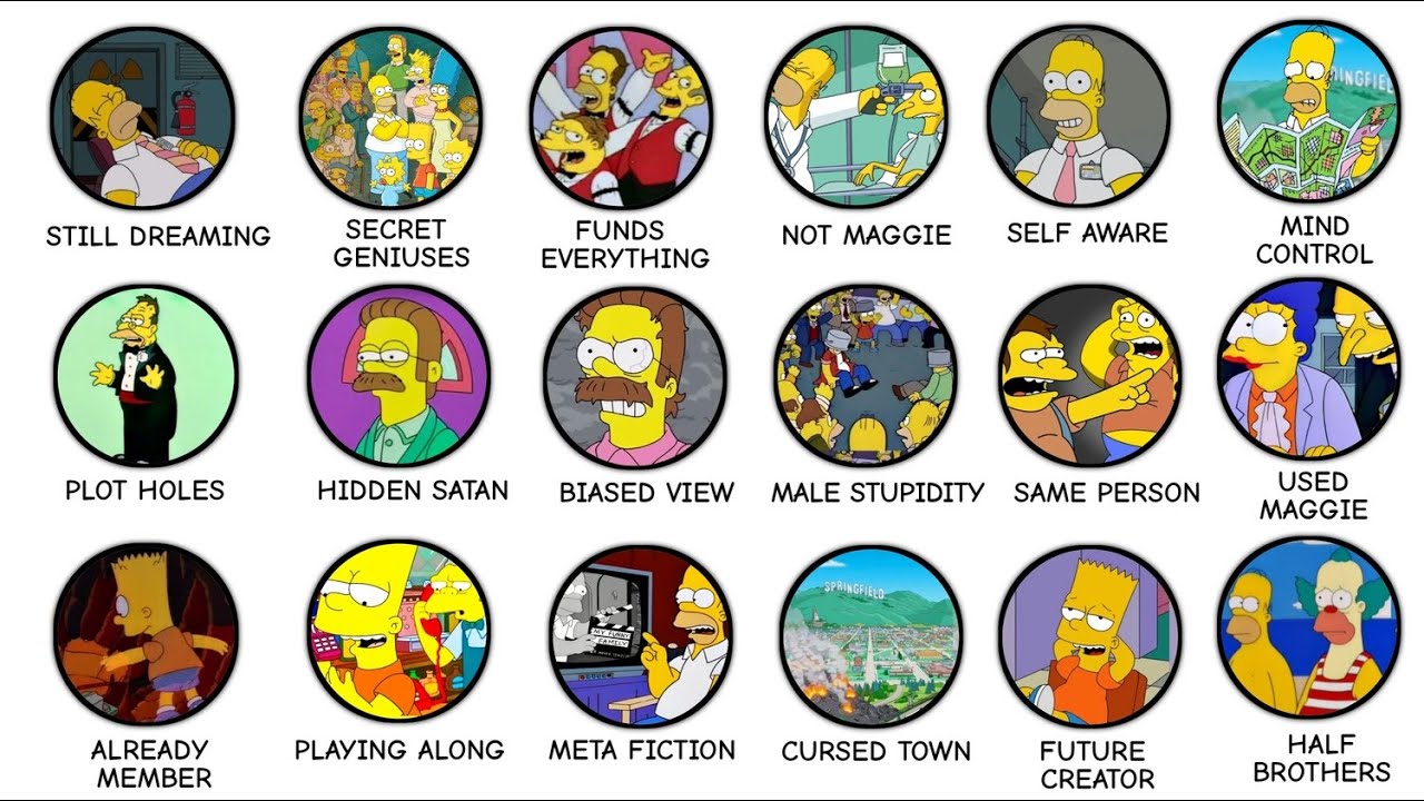 Every Crazy The Simpsons Theory That Might Be True Explained - YouTube