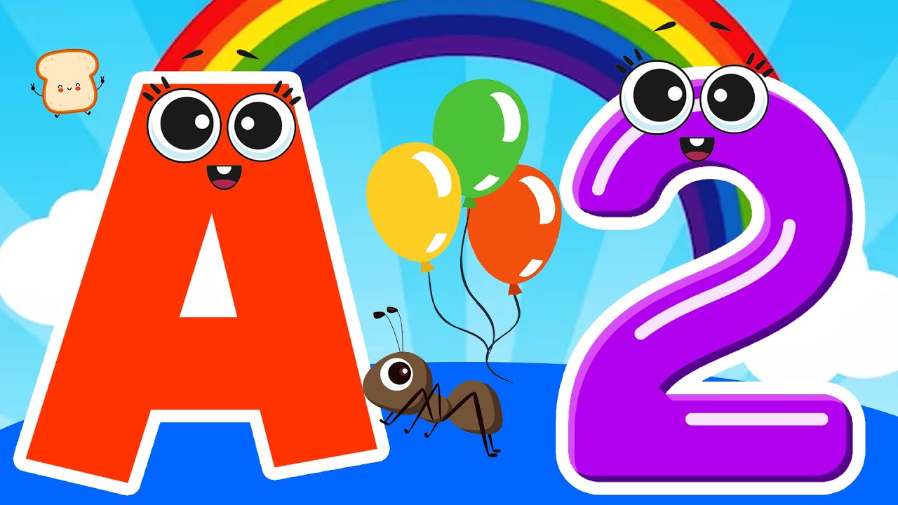 Best Babies Learning Videos | ABC and Numbers For Preschool | ABC &123 ...