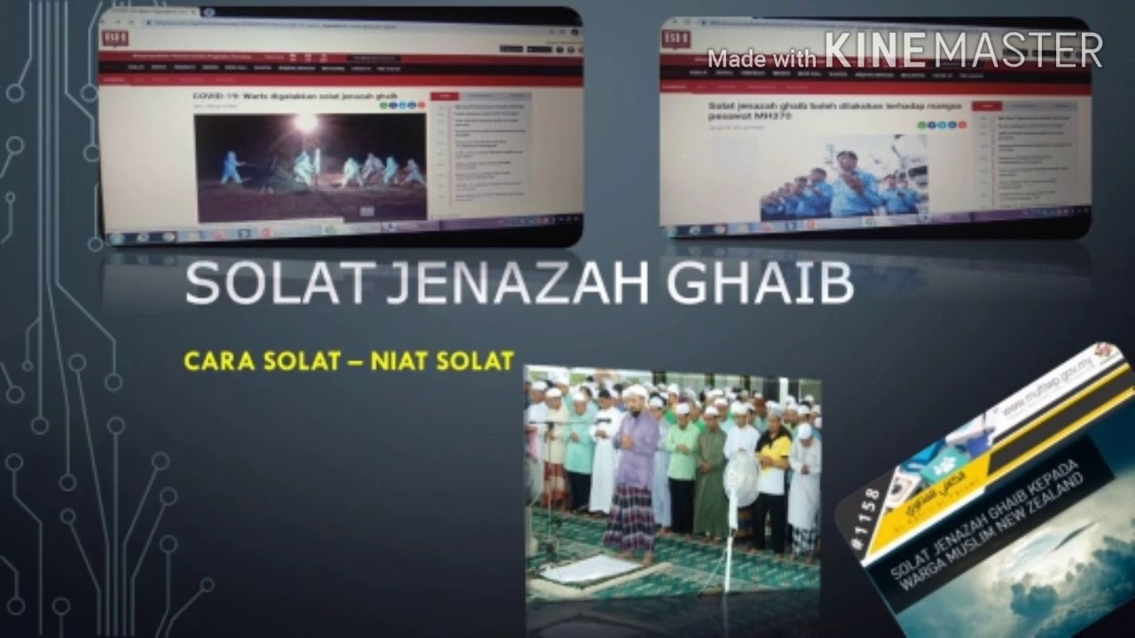 SOLAT JENAZAH GHAIB - YouTube