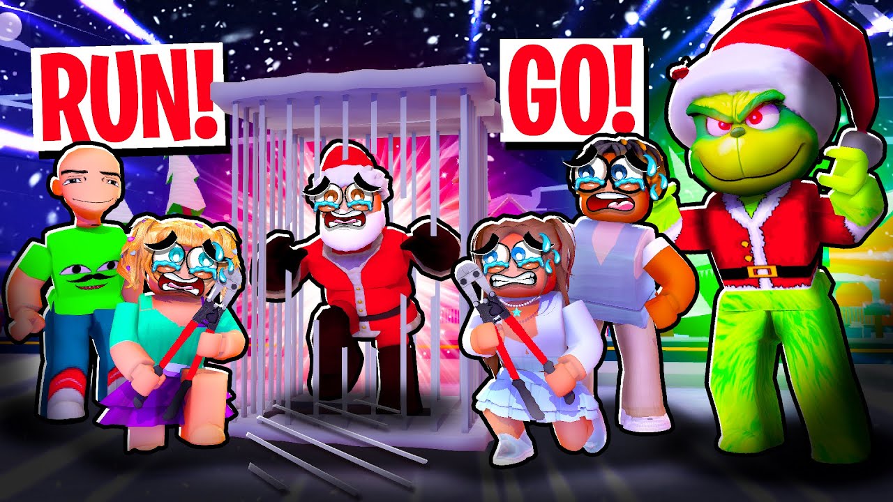 THE GRINCH KIDNAPPED SANTA (funny moments) - YouTube