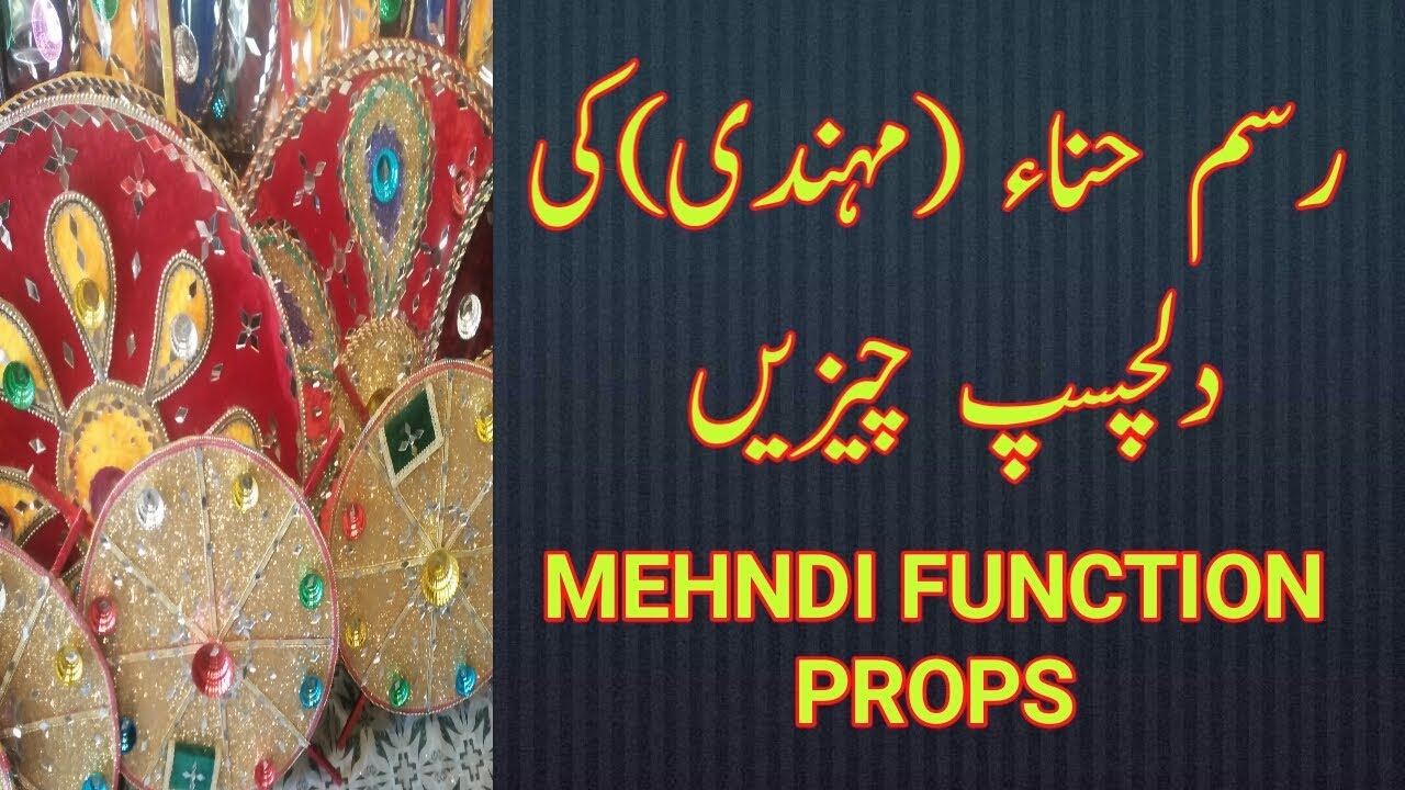 Mehndi Function Props - YouTube