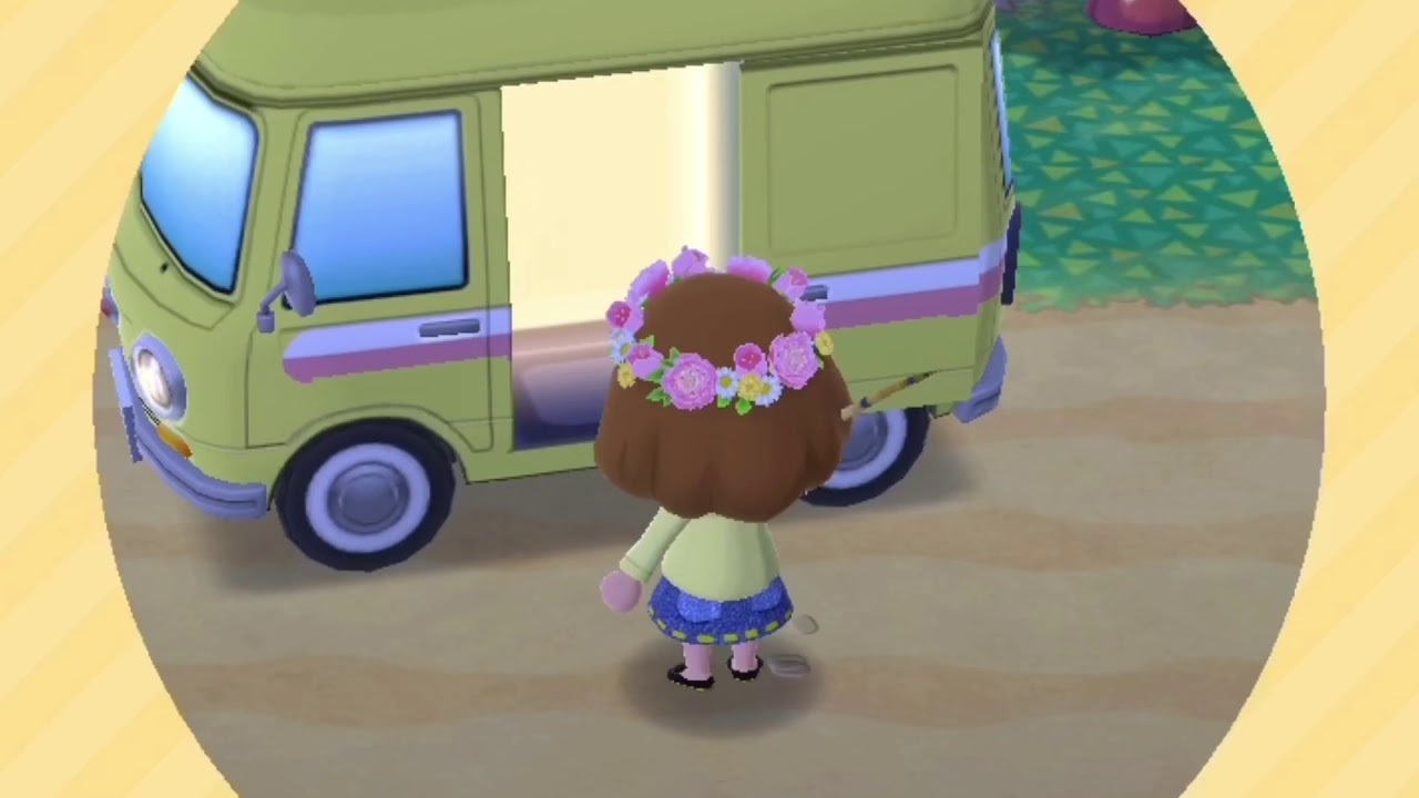 Animal Crossing Pocket Camp : Camper van tour : February 2020 - YouTube