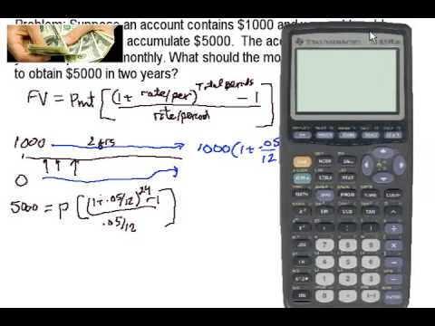 Annuities and Payments over time with the BAII Plus - YouTube