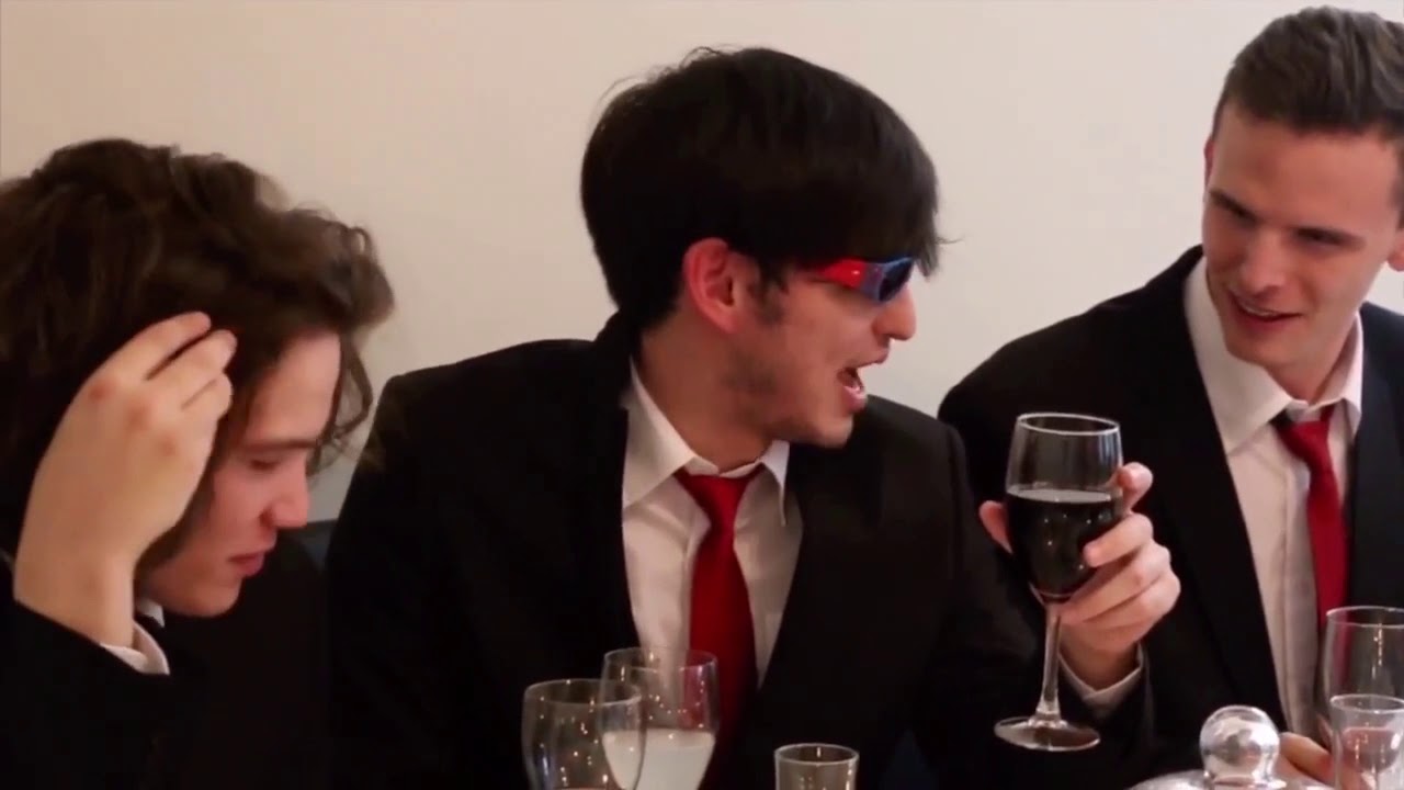 fancy white people dinner - YouTube