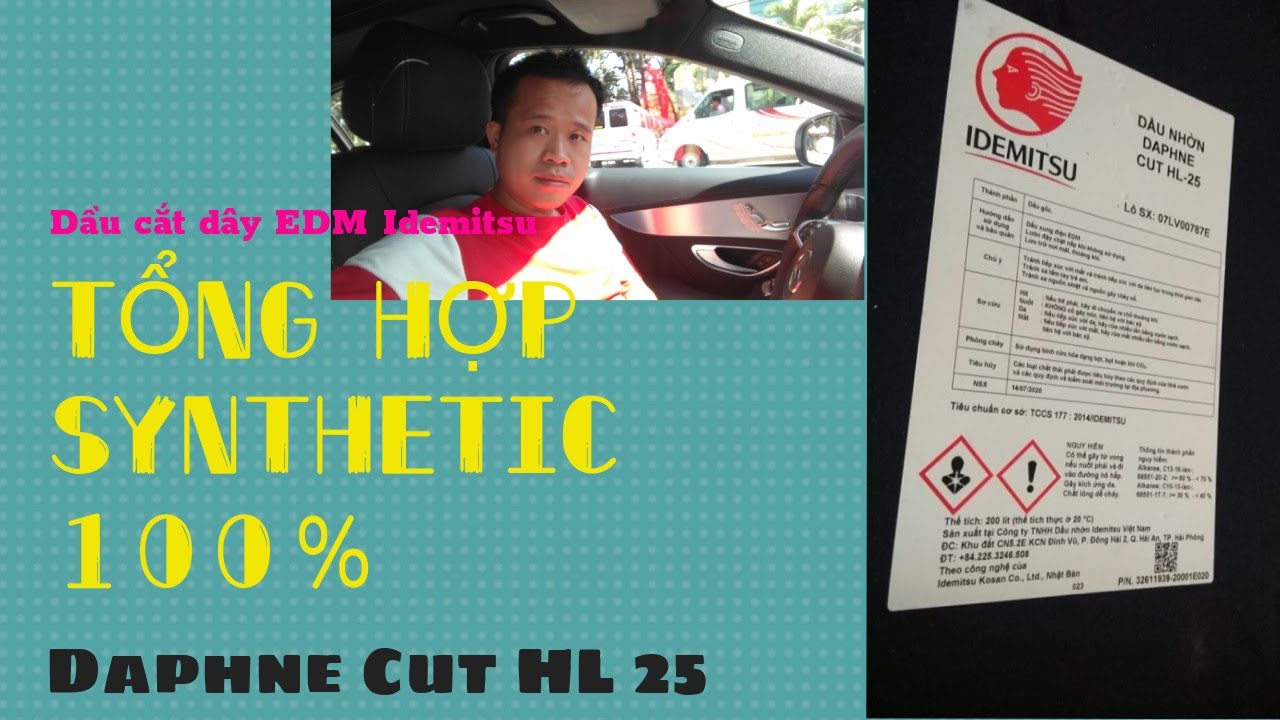 DẦU CẮT DÂY, XUNG ĐIỆN TỔNG HỢP TOÀN PHẦN IDEMITSU DAPHNE CUT HL 25 ...