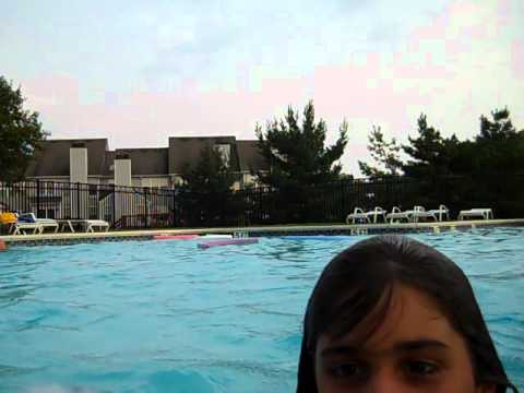 Me and my other best friend in the pool - YouTube