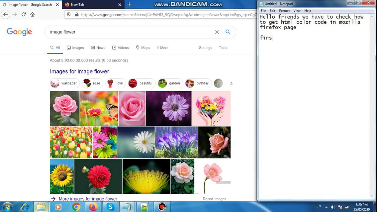How to get html color code in Mozilla Firefox - YouTube