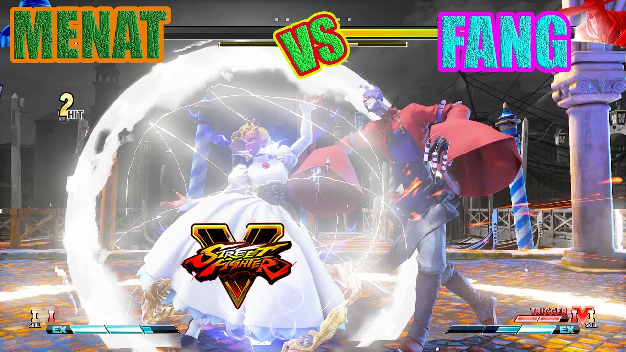 SFV CE💥MENAT vs FANG🔥. Street Fighter FIVE MENAT vs FANG PS 5 Game Play ...