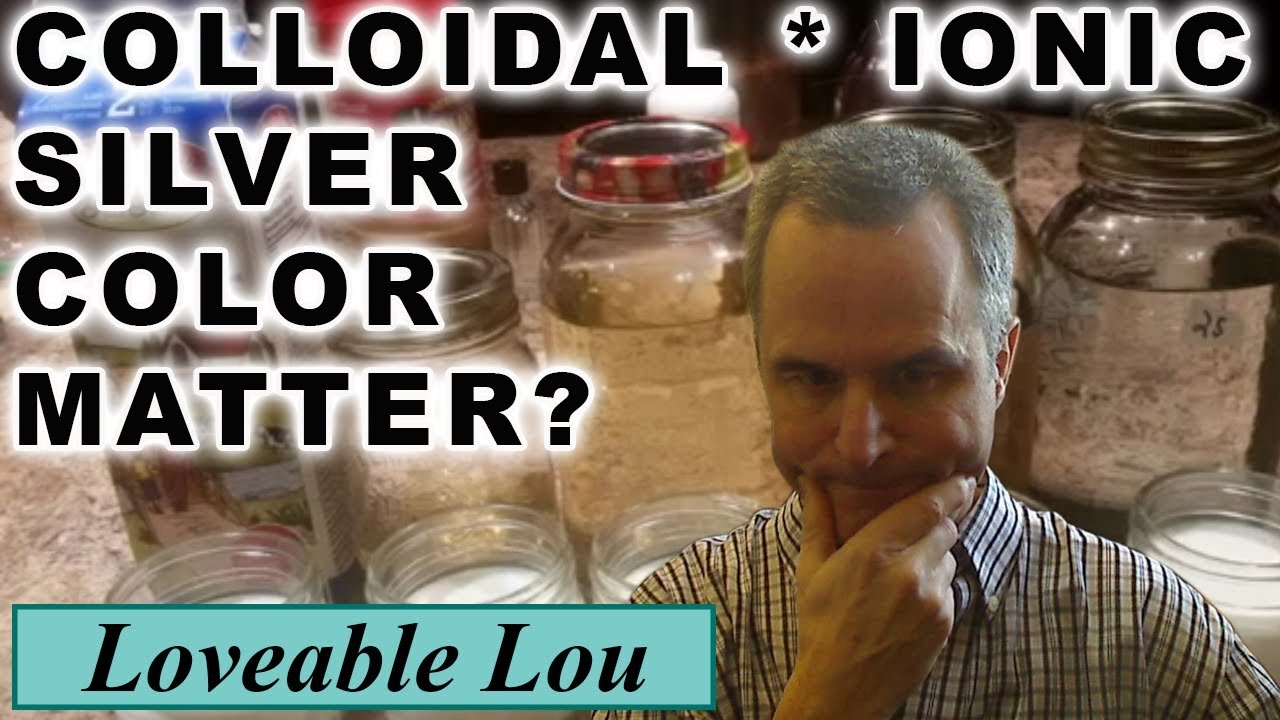 Does Colloidal or Ionic Silver color matter? Experiment proves it ...