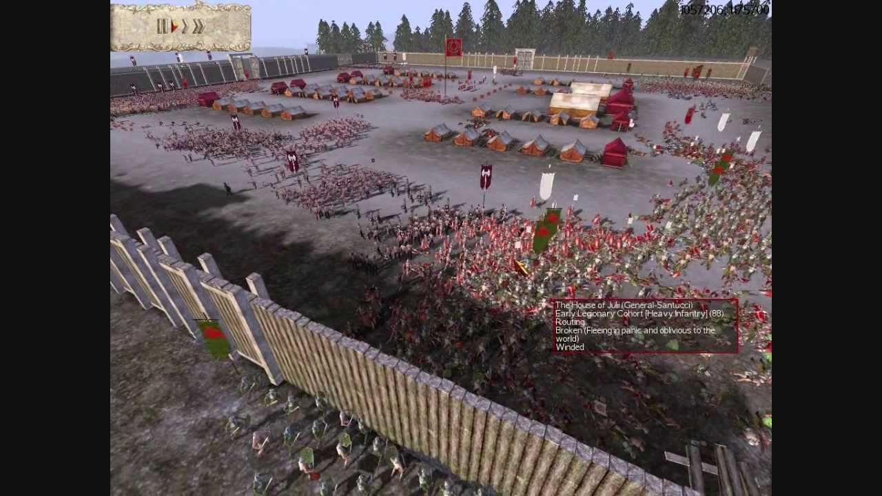 Rome Total War Historical Massacre of the 14th Legion! - YouTube