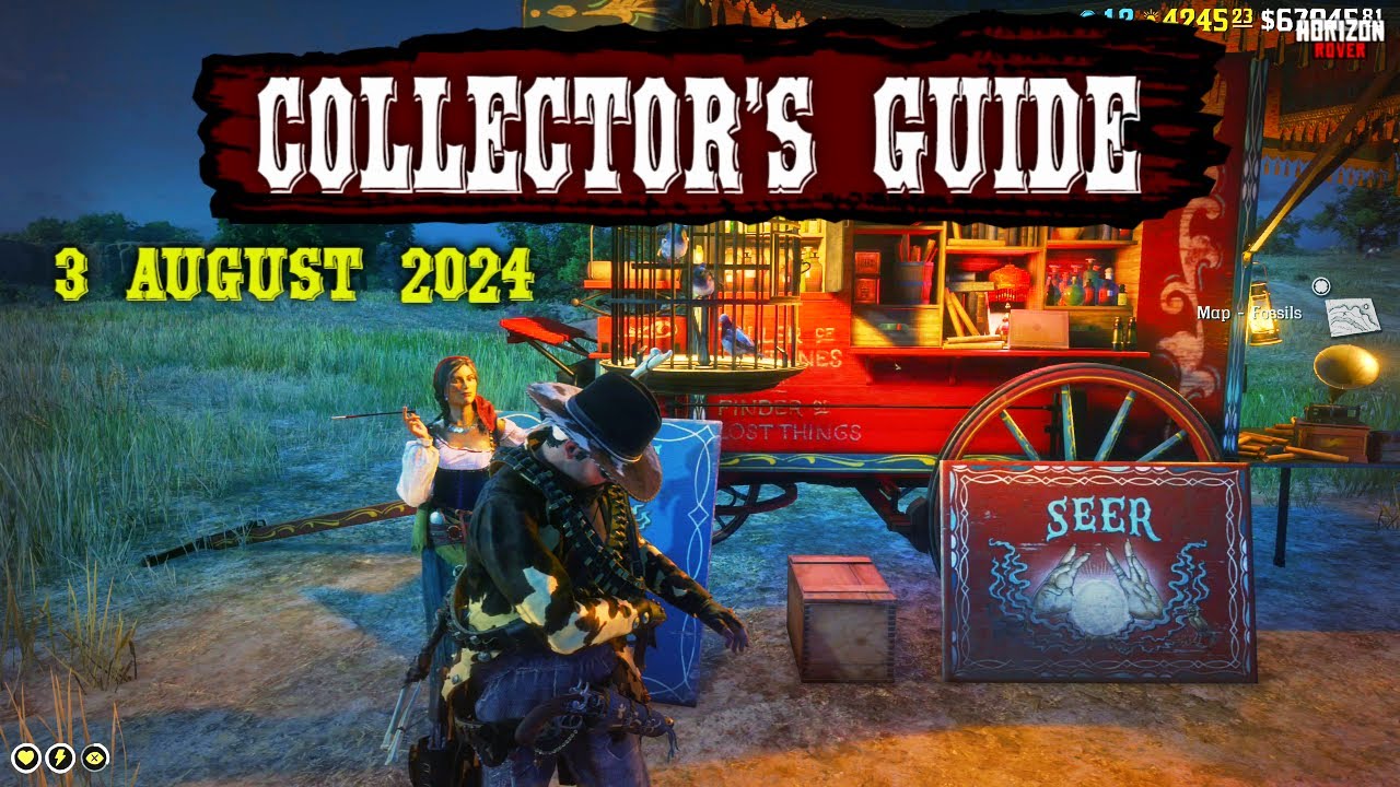 RDR2 Online Collector's Guide today - Madam Nazar & Collectibles ...