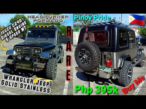 SOLD!!! WRANGLER JEEP Stainless Version||Pinoy Pride||Philippines||SOLD ...