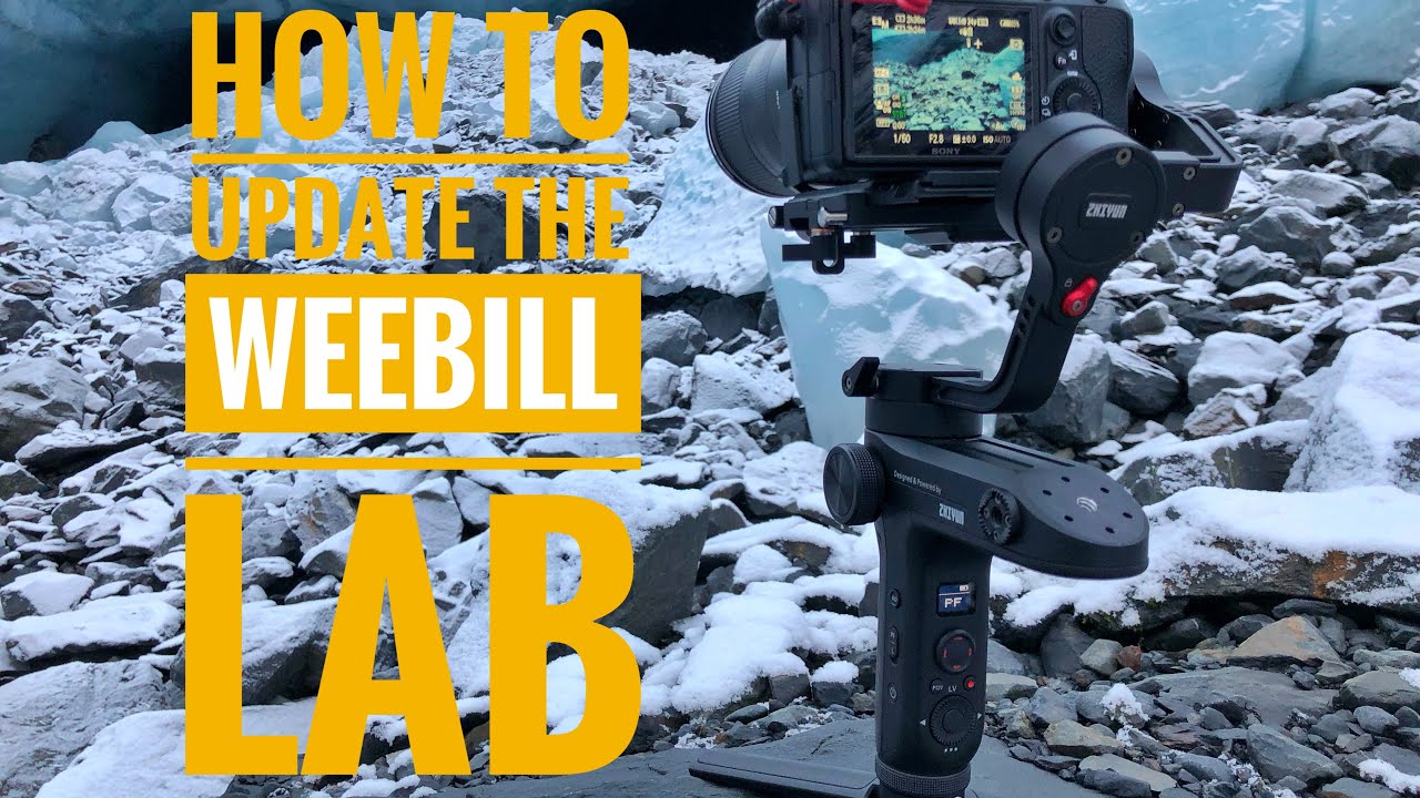 How to update the Zhiyun Weebill Lab firmware correctly - YouTube