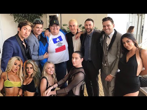 I went to the Streamys with the @ Pack