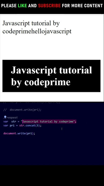 Repeat Javascript String Method Strings Js Javascript Youtube