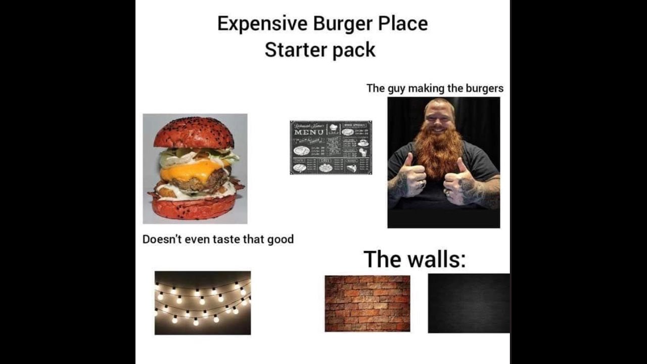 Expensive Burger Pack - YouTube