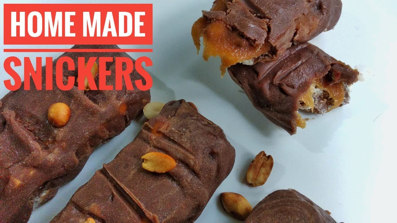 SNICKERS/HOME MADE SNICKERS - YouTube