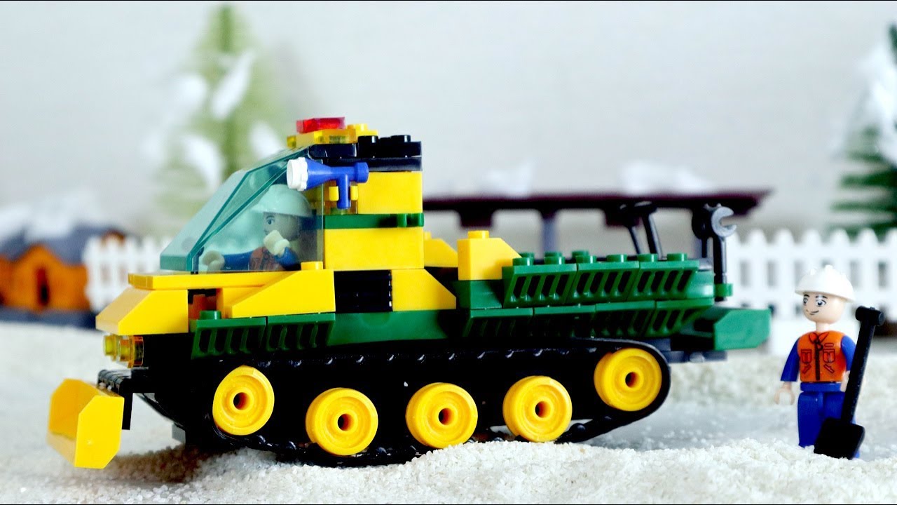 Vehicles and Trucks for Children - Truck For Kids - Snow machine - YouTube