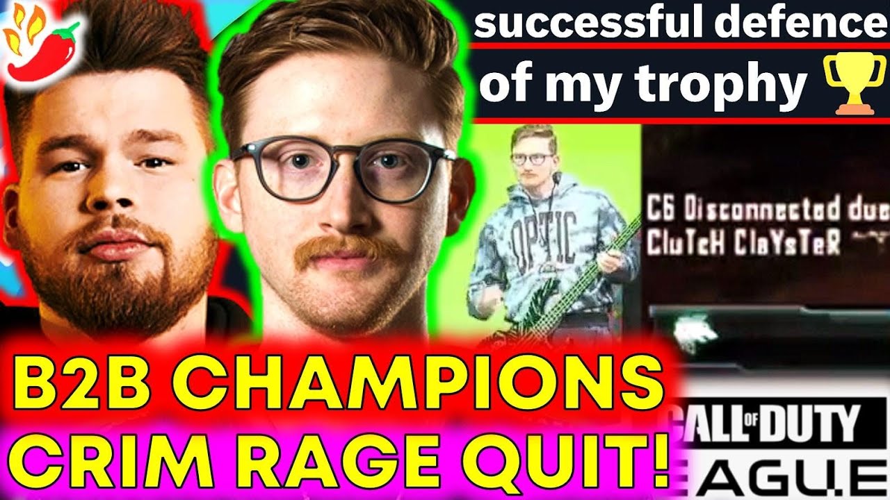 Scump WINS $25k BO2 Tourney: Crimsix Rage Quits?! 🌶️ - YouTube