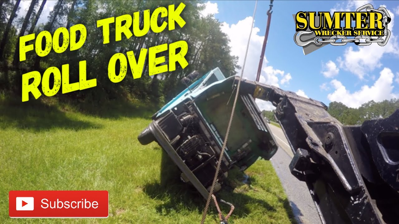 Food Truck Roll Over - YouTube