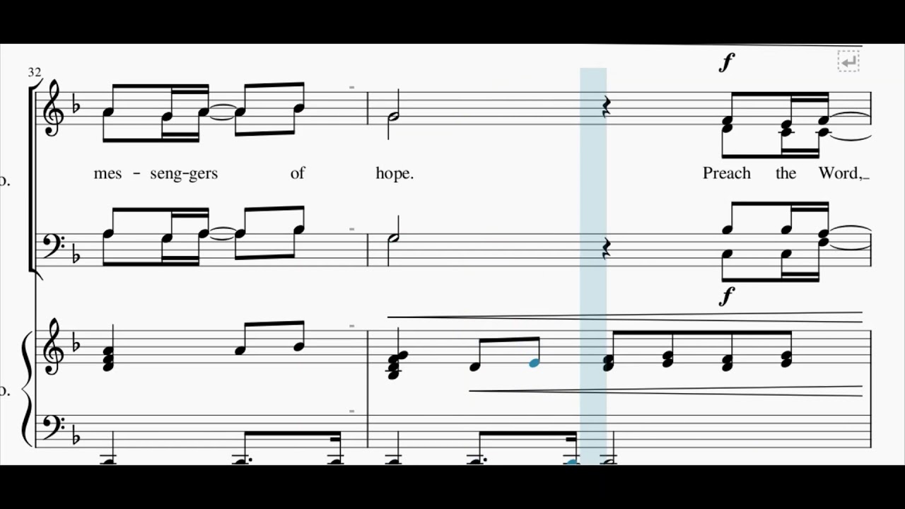 Preach The Word (SATB) - YouTube Music