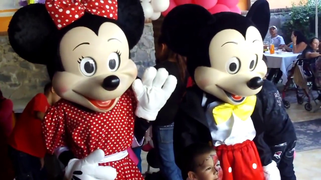 Mickey & Minnie Mouse Botargas Walt Disney - YouTube