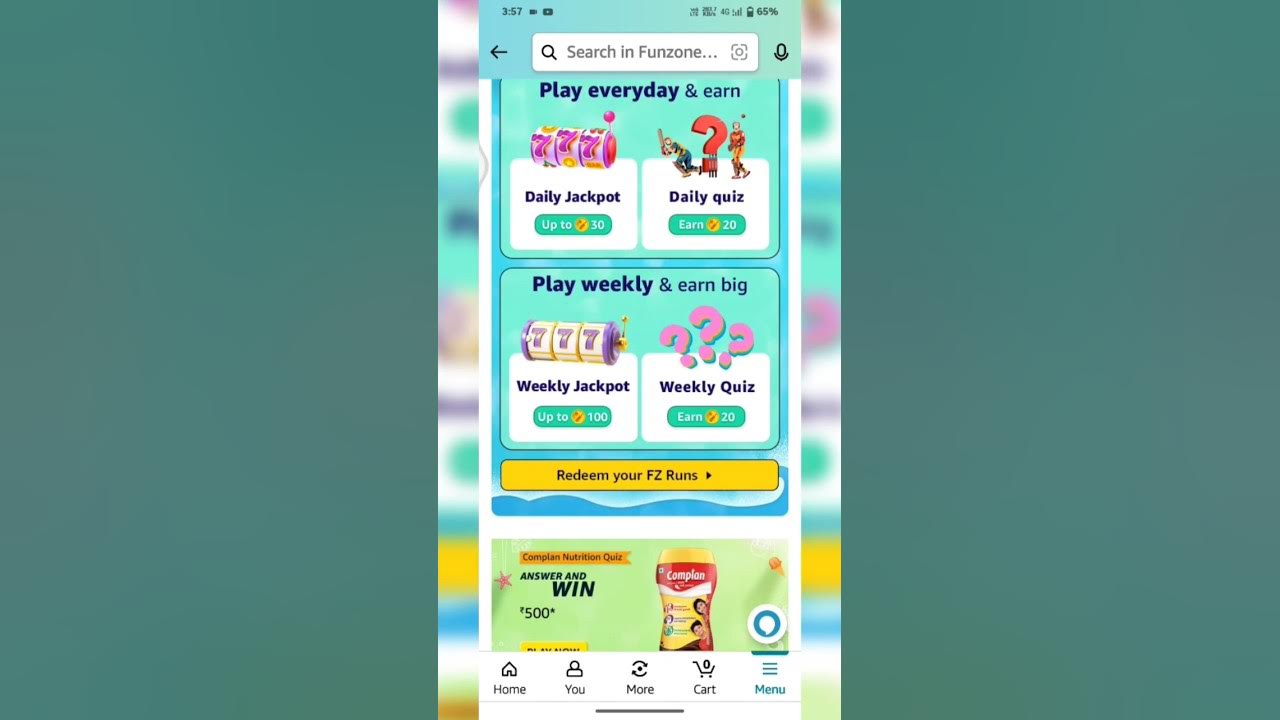 4 May Amazon Funzone Weekly Quiz Answer amzoneearningoffer 4-may-amazon-funzone-weekly-quiz-answer-amzoneearningoffer