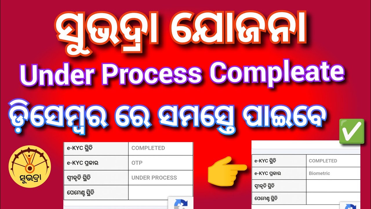 Subhadra Yojna Under Process Completed | Subhadra Yojna Under Process ...