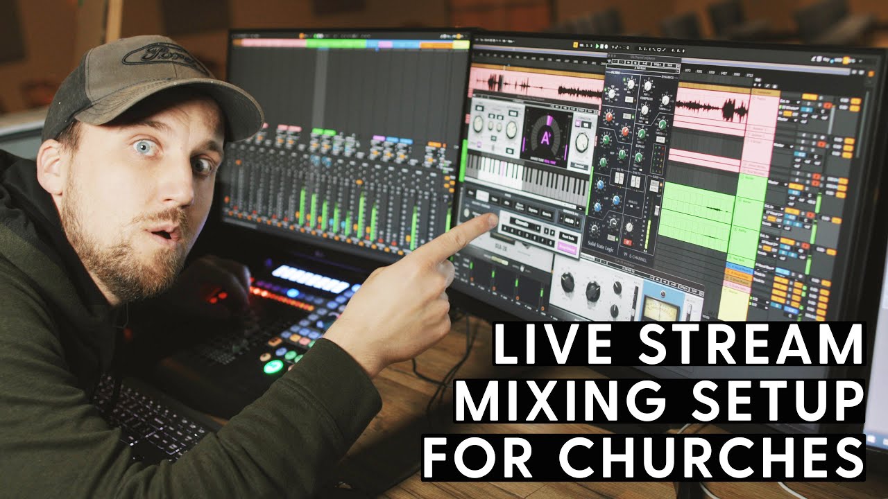 Worship Tech Booth Makeover | My New Broadcast Mix Setup - YouTube