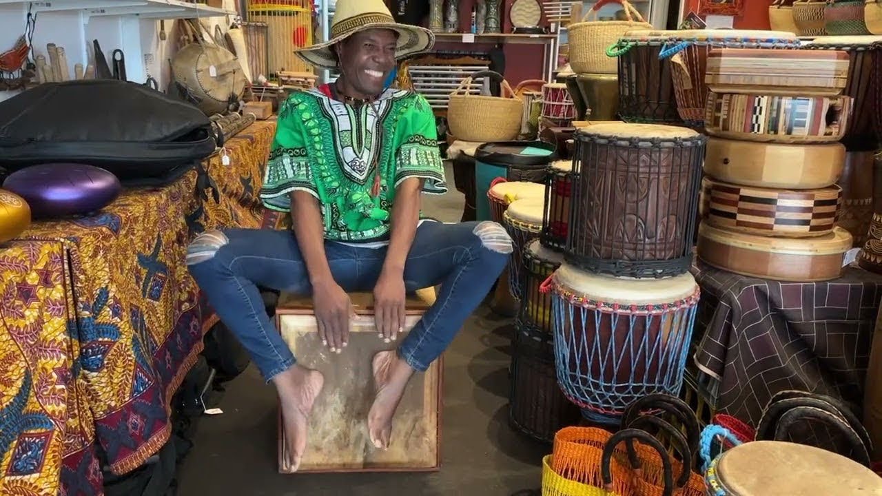 African Hi Life Drumloops | Gome Traditional Drums| How to make Ga Drum ...